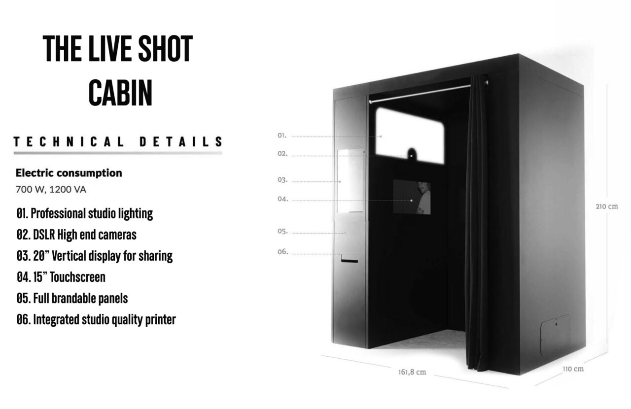 Cabin Photo Booth • Live Shot